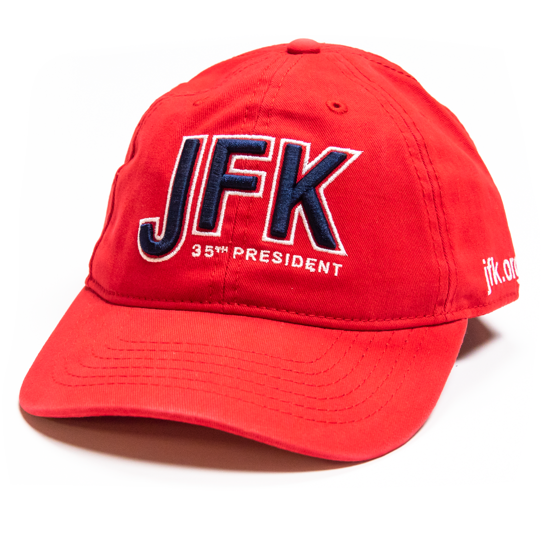 JFK 35th President Ballcap | Red – The Sixth Floor Museum at Dealey Plaza